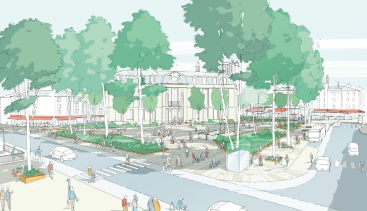 Stratégie urbaine - Projet centre ville d'Aubervilliers (93)